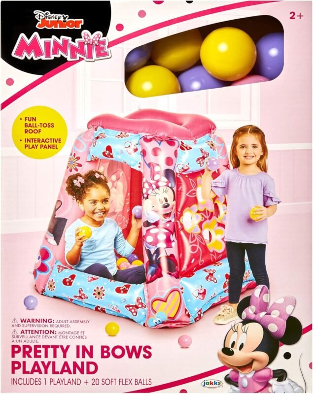 MINNIE MOUSE PLAYLAND 20 BALL – Juguetikids